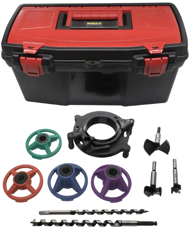 TIMBER-LOC Shelf Bracket Drilling Jig Kit – Bracket & Burl